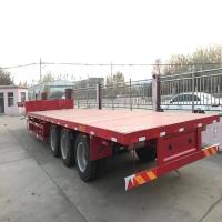 China 3 Year After-sales Service Heavy Duty Hydraulic 3 Axle 60 Ton Lowboy Semi Trailers for sale