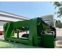China 50 Ton Green Loader Truck Trailer 3 4-Axis Customization 1 Year After-sales Service for sale