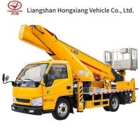 China Customizable 24m Altitude Operation Truck Aerial Work Vehicle with Basket 4x2 Drive Wheel for sale
