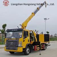 China 21m Truck Mounted Aerial Work Platform Truck with Weichai Engine and 4x2 Drive Wheel for sale
