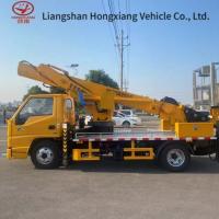 China 1 Year After-sales Service 14m Telescopic Boom Aerial Ladder Aerial Working Vehicle for sale