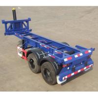 China Dual Line Braking System 3-Axle 40-Foot Container Transport Skeleton Trailer Semi-Trailer for sale