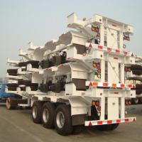 China 3-Axle 40-Foot Container Skeleton Chassis Semi-Trailer and Low Total Cost of Ownership for sale