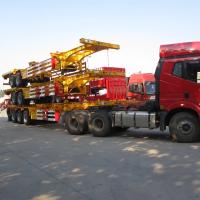 China 3-Axle 40-Foot Container Skeleton Chassis Semi-Trailer and Low Total Cost of Ownership for sale