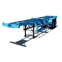 China 3-Axle 40-Foot Container Skeleton Chassis Semi-Trailer and Low Total Cost of Ownership for sale