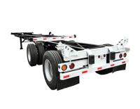 China 3-Axis Skeleton Container Semi-Trailer for 20 Feet to 40 Feet Extended Container Chassis for sale