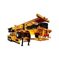 China 2/3/4 Axle Number Good Sale 3-Axles 20FT 2-Axle 40-Foot Container Skeleton Semi-Trailer for sale