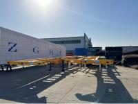 China 2/3/4 Axle Number Good Sale 3-Axles 20FT 2-Axle 40-Foot Container Skeleton Semi-Trailer for sale