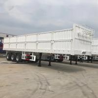 China 50 Ton Sidewall Fence Freight Truck Trailer Semi Trailer ABS Anti-lock Braking System 1 for sale