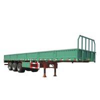 China ABS Anti-lock Braking System 60 Tons Bulk Cargo Multi-Function Side Wall Semi-Trailer for sale