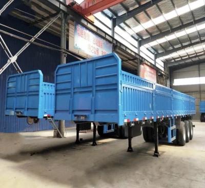 China Tire Number 8.12.16 EHL9400TPB 3-Axle 40-80 Ton Sidewall Fence Trailer Semi-Trailer for sale