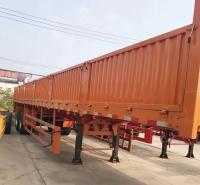 China Tire Number 8.12.16 EHL9400TPB 3-Axle 40-80 Ton Sidewall Fence Trailer Semi-Trailer for sale