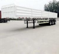 China 3-Axle 40-80 Ton Cargo Sidewall Livestock Fence Trailer Semi-Trailer for Requirements for sale