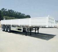 China 3-Axle 40-80 Ton Cargo Sidewall Livestock Fence Trailer Semi-Trailer for Requirements for sale