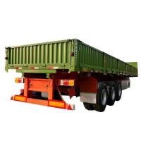 China 1820mm Tread 2/3/4 Axle Side Wall Trailer Fence Cargo Semi-Trailer for Transportation for sale