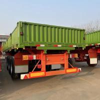 China 1820mm Tread 2/3/4 Axle Side Wall Trailer Fence Cargo Semi-Trailer for Transportation for sale
