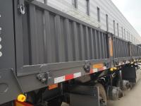 China 5.5 tons 3-Axle 40-Foot Sidewall Multi-Purpose Semi-Trailer Fence-Type Cargo Bulk Trailer for sale