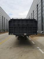 China EHL9400Z Side Wall Dump 3 Axle Semi Trailer with Customization Possibilities for sale