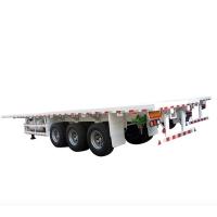 China Tire Number 8/12/16 Truck Trailer Lowboy for Tractor/Side Loader Reefer Container/Sale for sale