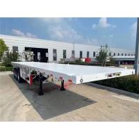 China Medium Duty Grade 3 Axles 40FT Skeleton Container Semi Trailer with Customized Colour for sale