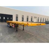 China Container Lock 20FT 40FT Container Frame Skeleton Semi Trailer with 5.5 tons Capacity for sale