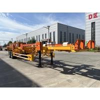 China 40FT Container Frame Skeleton Semi-Trailer for Containers Transport Grade and Durable for sale