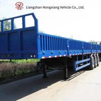 China Steel 40FT Side Wall Semi Trailer for Heavy Load and Large Scale Wood Logging Transport for sale