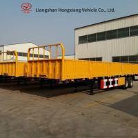 China Steel 40FT Side Wall Semi Trailer for Heavy Load and Large Scale Wood Logging Transport for sale