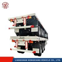China Second Hand 40 FT Truck/ Flatbed Semi /Flat Bed Trailer/Skeleton Container /Semi /Trailer for sale