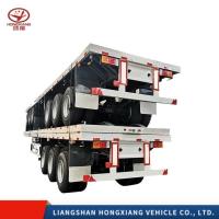 China Medium Duty Low 40feet 3 Axle Skeleton/Skeletal Semi Trailer for Smooth Transportation for sale