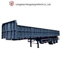 China Cargo Truck Trailer Semi Box Fence Trailer 2 Axle Number 1 Year After-sales Service for sale