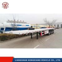 China Multi-link Type Medium Duty Flatbed Semi Trailer for Tractor Head Multi-functional for sale