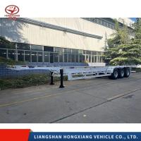 China Multi-link Type Medium Duty Flatbed Semi Trailer for Tractor Head Multi-functional for sale