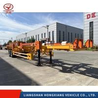 China Multi-link Type Medium Duty Flatbed Semi Trailer for Tractor Head Multi-functional for sale