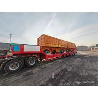 China Semi-Trailer Container Steel Truck Trailers with ABS Anti-lock Braking System 1820mm Tread for sale