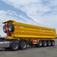 China Semi-Trailer Container Steel Truck Trailers with ABS Anti-lock Braking System 1820mm Tread for sale