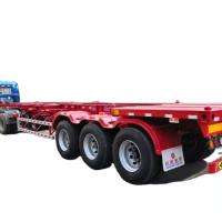 China 1820mm Tread Semi-Trailer 80 Ton Thickened Semi-Trailer for Professional Rear Dump Truck for sale