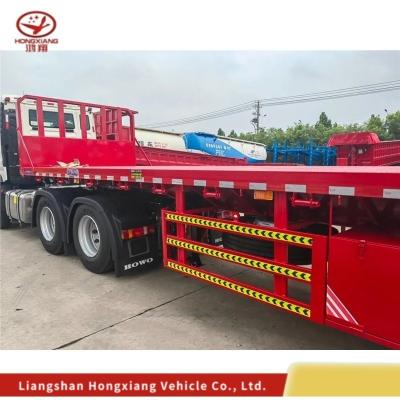 China 20 FT 40 FT Container Lift Skeleton Semi Trailers for Transport Good Condition Colour for sale