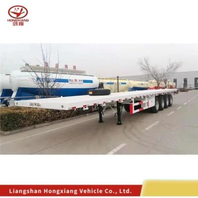 China ABS Anti-lock Braking System 3 Axle 45ton 45FT Container Skeleton Chassis Semi Trailer for sale