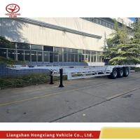 China Customization 40FT Heavy Skeletal Trailer Chassis Flat Bed Container Skeleton Semi Trailer for sale