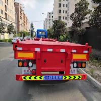China Flatbed Truck Trailer 2020 Cimc Sale 40FT Semi-Trailer with Fuwa Axle Cimc Steel for sale