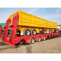 China Flatbed Truck Trailer 2020 Cimc Sale 40FT Semi-Trailer with Fuwa Axle Cimc Steel for sale