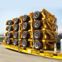 China Flatbed Truck Trailer 2020 Cimc Sale 40FT Semi-Trailer with Fuwa Axle Cimc Steel for sale