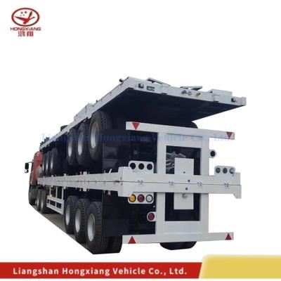 China Customization 20FT 45FT Skeletal Semi 40FT Skeleton Container Chassis 50t 40t Trailer for sale