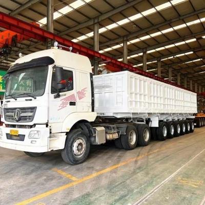 China Cross Arm Type 6-Axis 100 Tons Heavy Duty Fence Semi-Trailer EHL9400TPB for Long-Term for sale
