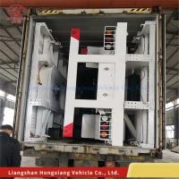 China Tread 1820mm 20/40/45 Feet Skeleton Container Chassis Truck Flatbed Trailer Semi Trailer for sale