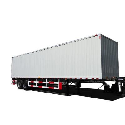 China EHL9400TPB Dual Air Brake System Semi-Trailer for 's Hot 3-4 Box Express Transport for sale