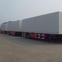 China EHL9400TPB Dual Air Brake System Semi-Trailer for 's Hot 3-4 Box Express Transport for sale