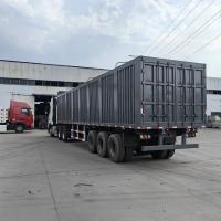 China EHL9400TPB Dual Air Brake System Semi-Trailer for 's Hot 3-4 Box Express Transport for sale