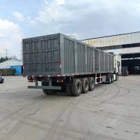China EHL9400TPB Dual Air Brake System Semi-Trailer for 's Hot 3-4 Box Express Transport for sale